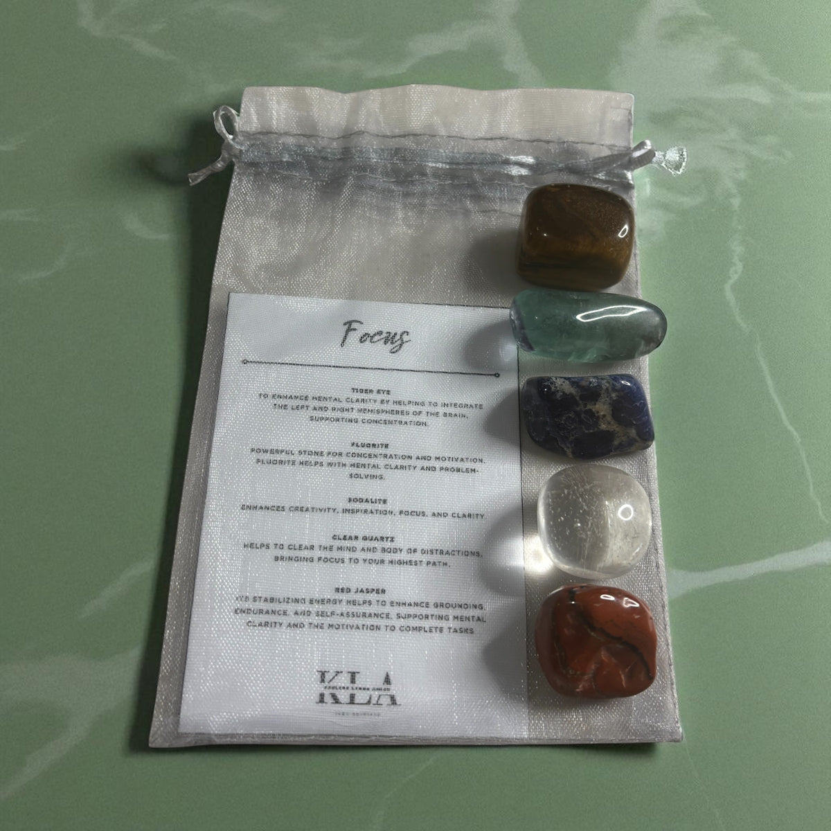 Focus Crystal Pouches – Homemade Lilli